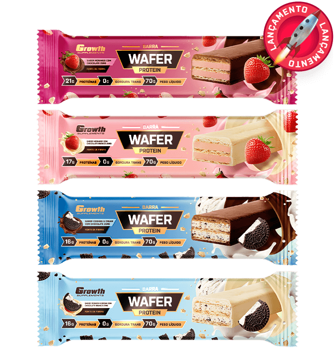 Barra de Wafer: Saudável e Saborosa | Growth | Growth Supplements